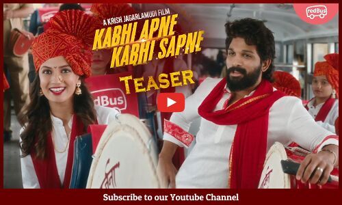 Icon Star Allu Arjun New RED BUS Advertisement Teaser | Krish ...