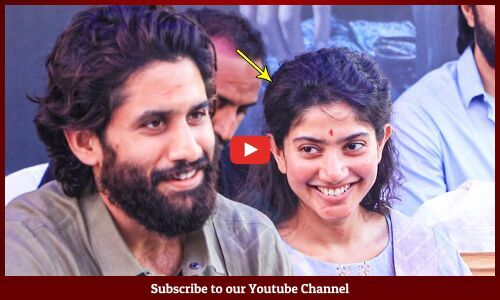 Naga Chaitanya About Sai Pallavi | Look at Her Reaction @ Thandel Movie Opening | Nagarjuna