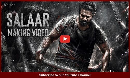 Salaar Movie Making Video | Prabhas | Shruti Haasan | Prashanth Neel | Salaar Teaser | Tupaki