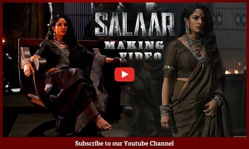 Salaar Sriya Reddy As "Radha Rama Mannar" Making Visuals | Prabhas Prashanth Neel | Shruthi Haasan