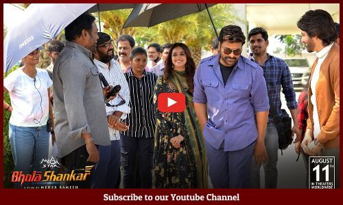 Bholaa Shankar Making Video | Megastar Chiranjeevi, Tamannah Bhatia ...