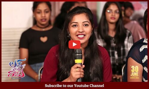 Love You Ram Movie USA Public Talk | Love You Ram Movie Public Talk ...