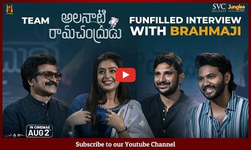 Alanaati Ramachandrudu Team Fun Interview with Brahmaji | Krishna Vamsi ...