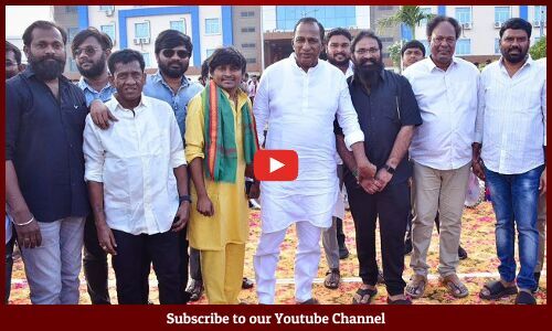 Rocking Rakesh’s KCR Movie first look launched by Minister Malla Reddy ...